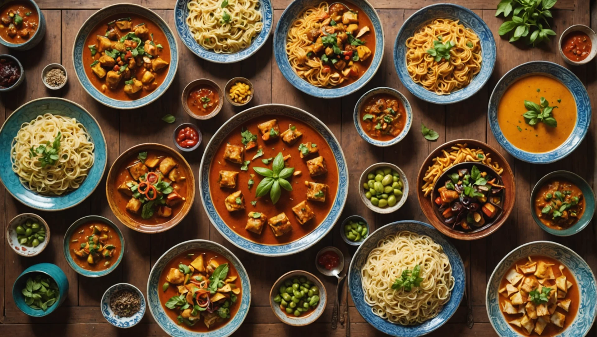 Voyage culinaire: Saveurs du monde pour vos papilles